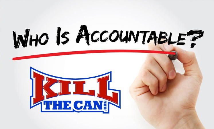 Real Life Accountability - KillTheCan.org