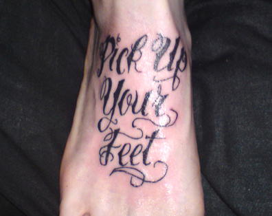 Pick Up Your Feet - KillTheCan.org