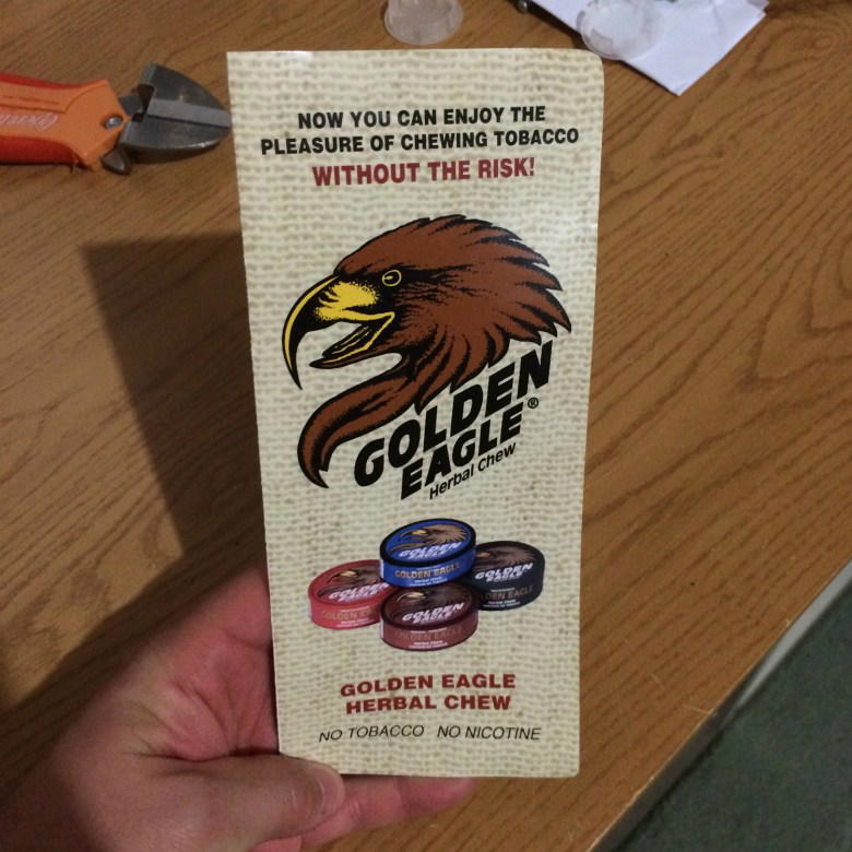 Golden Eagle Herbal Chew Review - KillTheCan.org