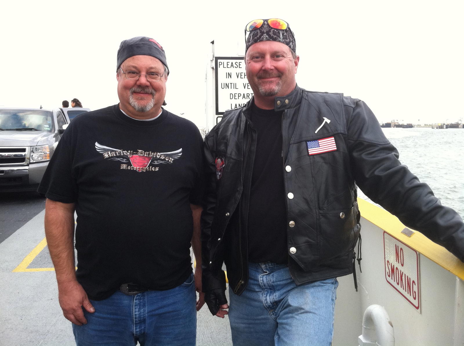 Kdip and ScooterScum In Harley Gear! - KillTheCan.org