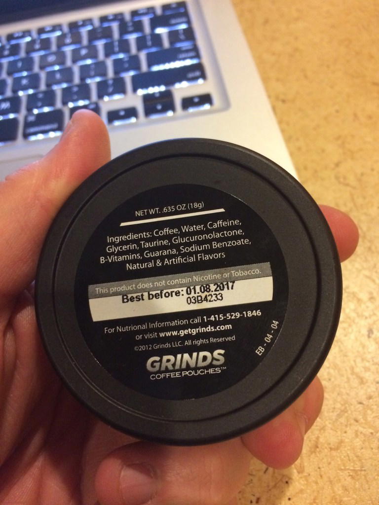 Grinds Coffee Pouches - Black Coffee Review - KillTheCan.org