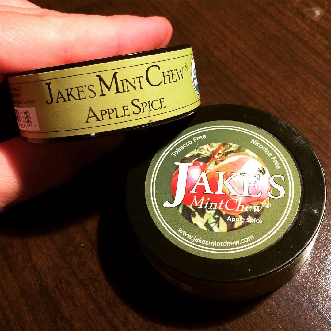 Jake's Mint Chew - Apple Spice Review - KillTheCan.org