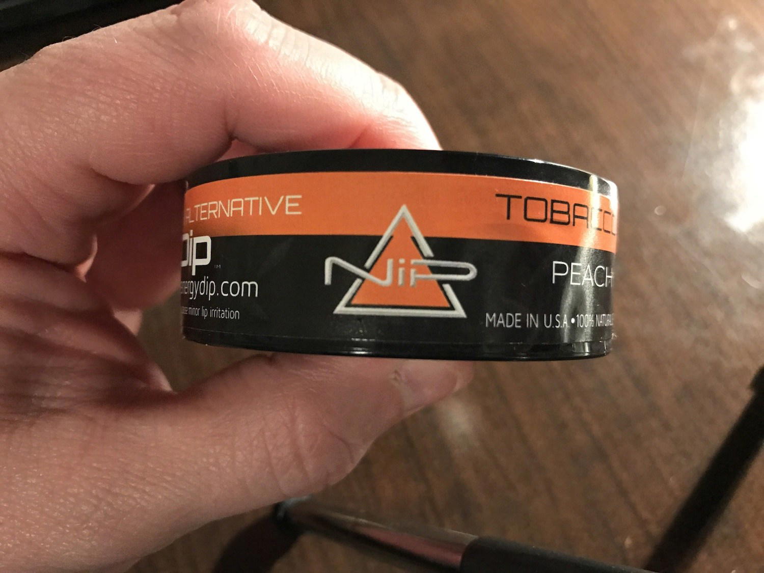 Nip Energy Dip New Flavors - Peach & Vanilla - KillTheCan.org