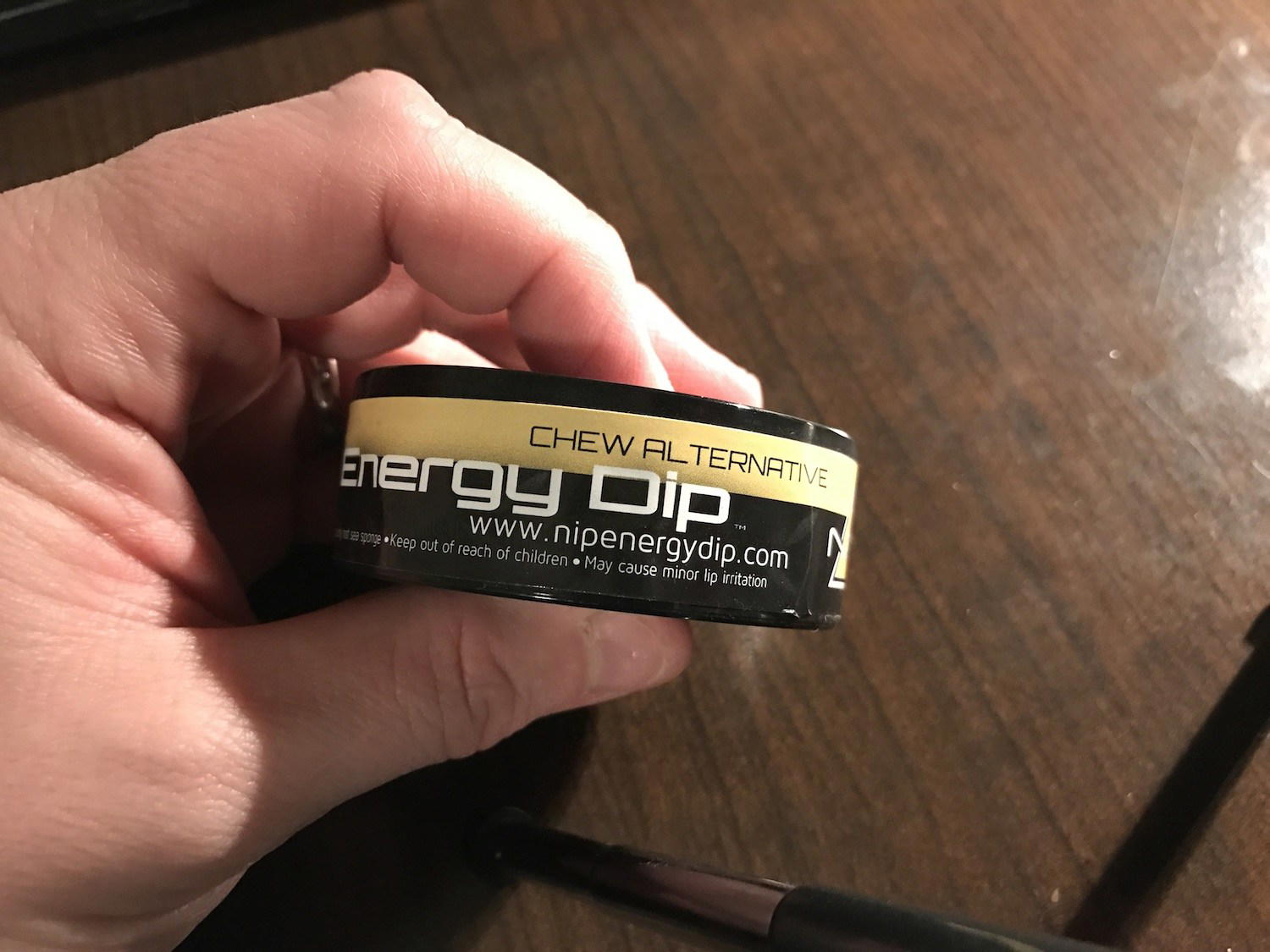 Nip Energy Dip New Flavors - Peach & Vanilla - KillTheCan.org