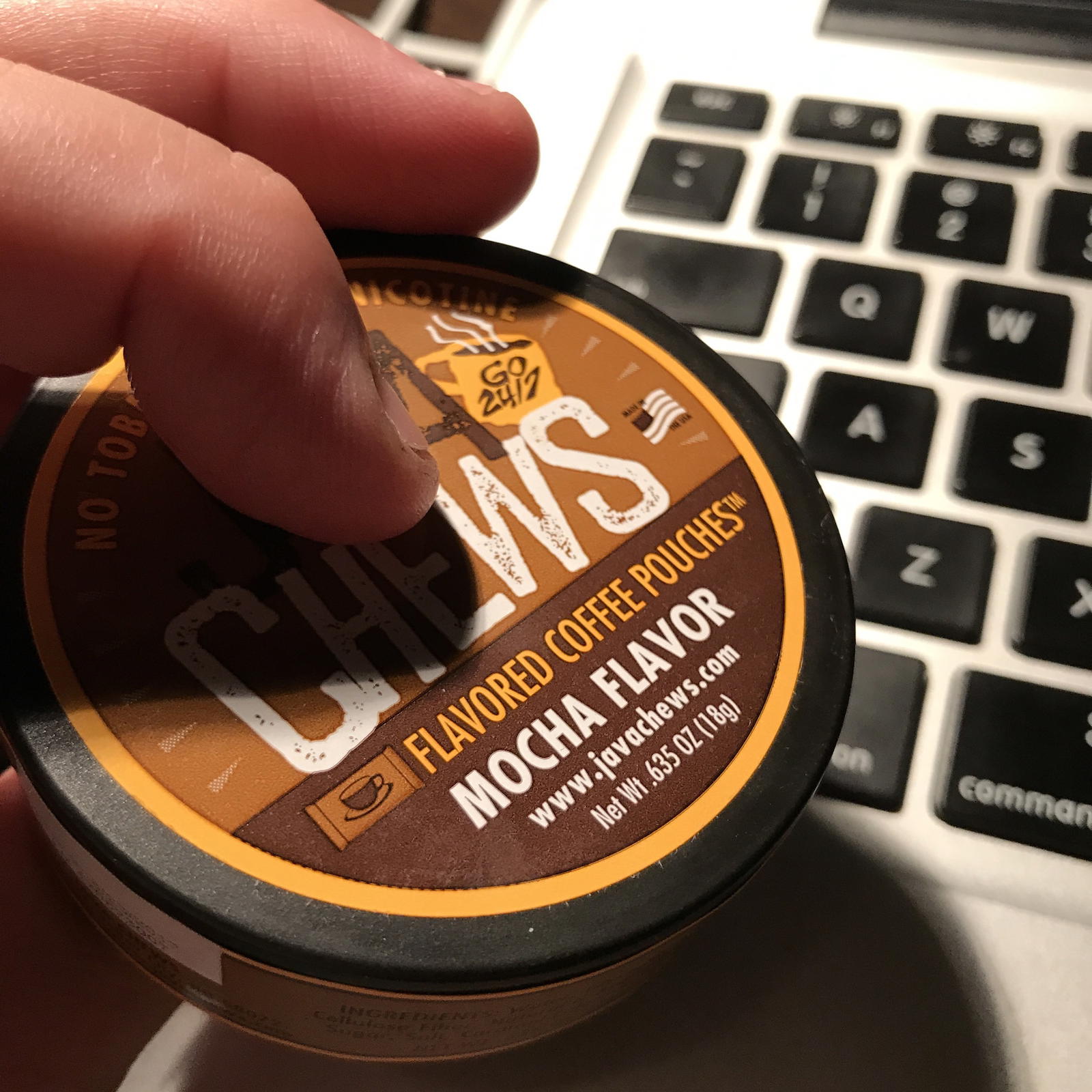 Java Chews Flavored Coffee Pouches Review - KillTheCan.org