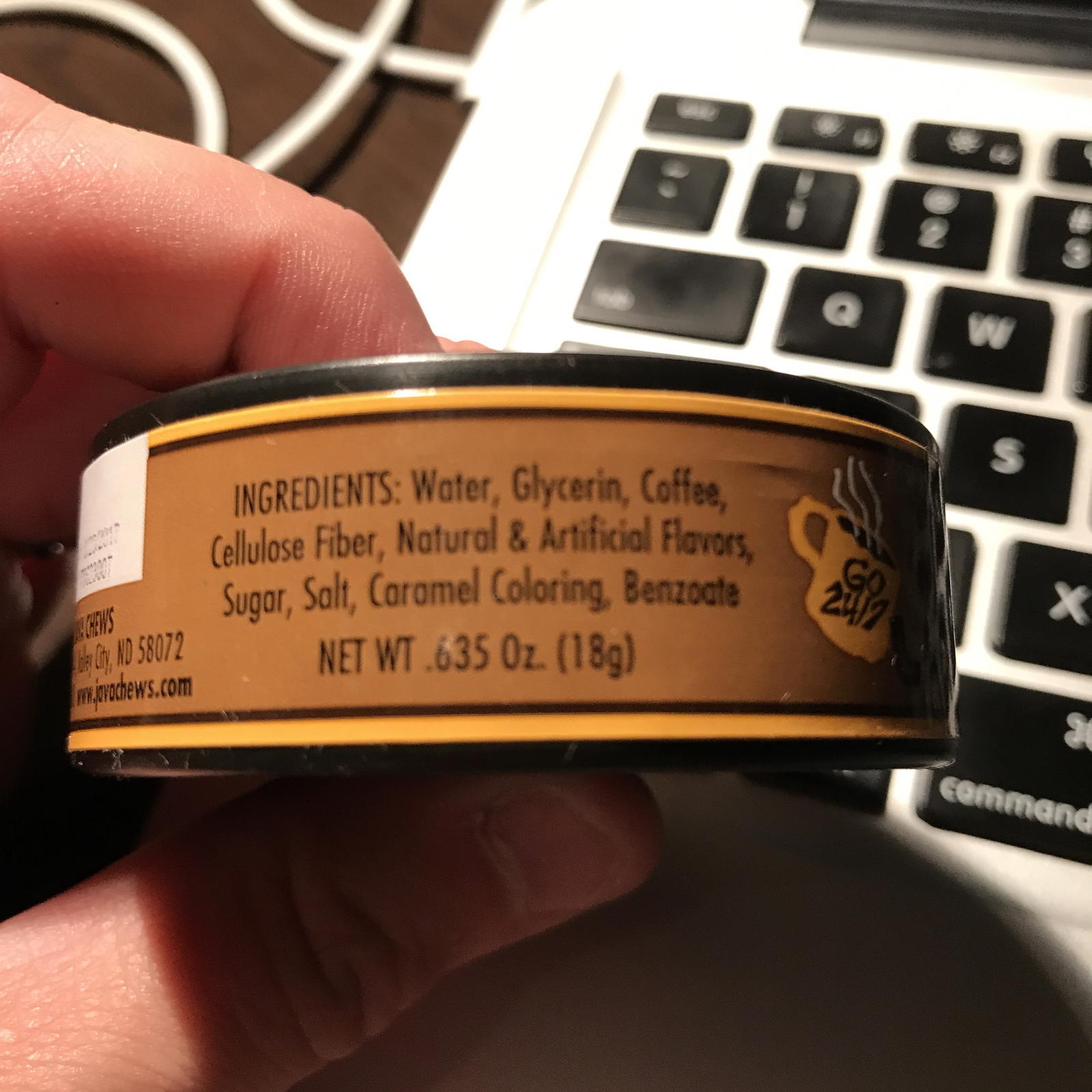 Java Chews Flavored Coffee Pouches Review - KillTheCan.org