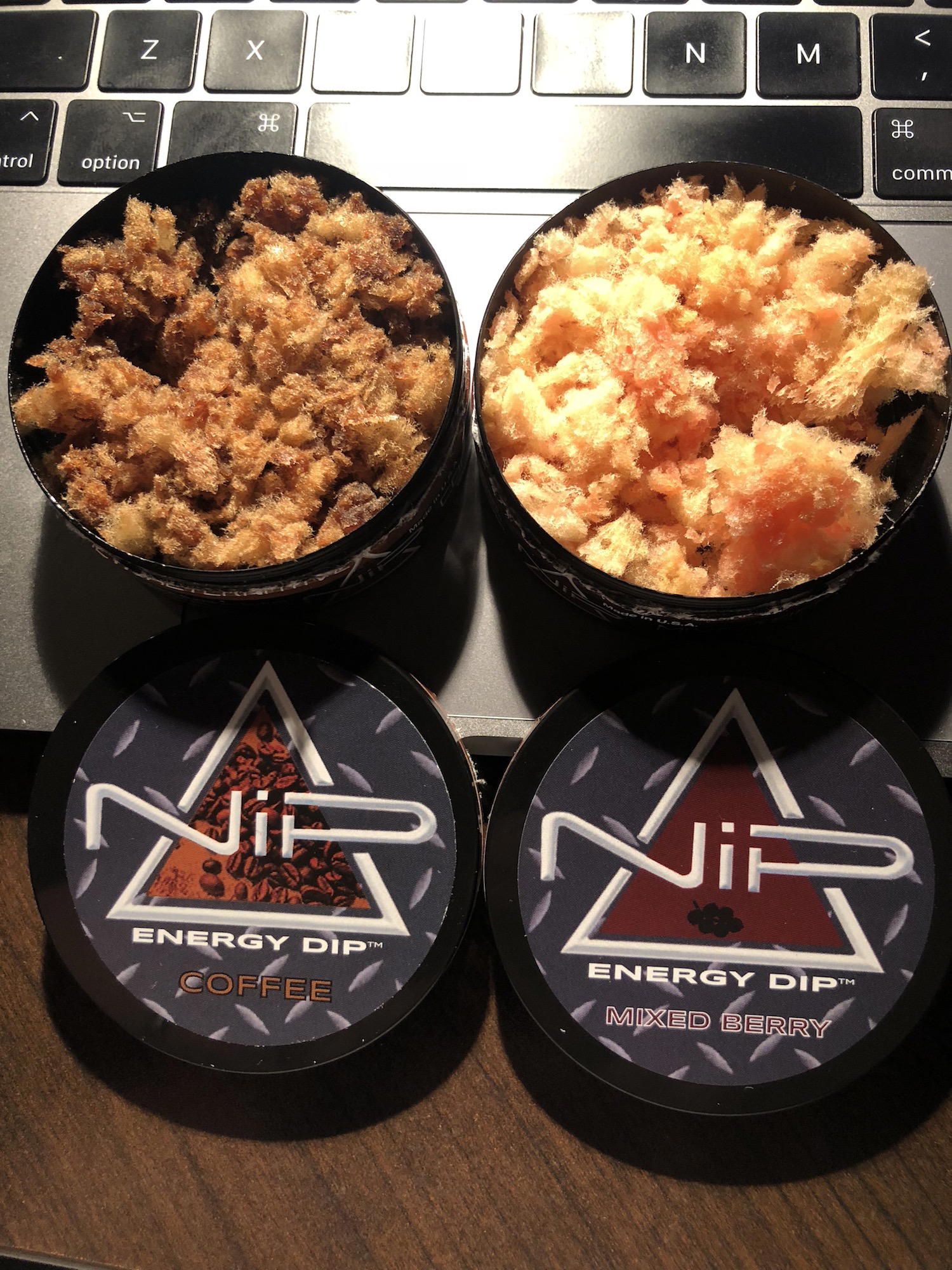 Nip Energy Dip New Flavor Review - Mixed Berry and Coffee - KillTheCan.org