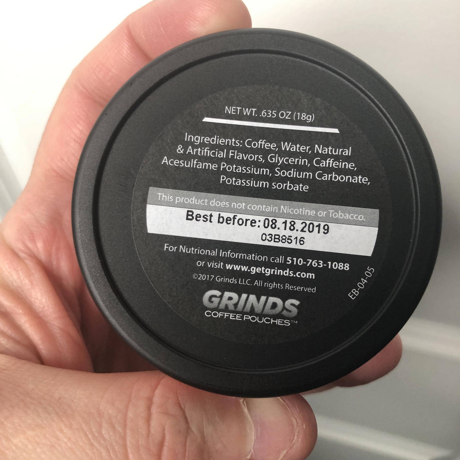 Grinds Coffee Pouches – Cherry Review - KillTheCan.org