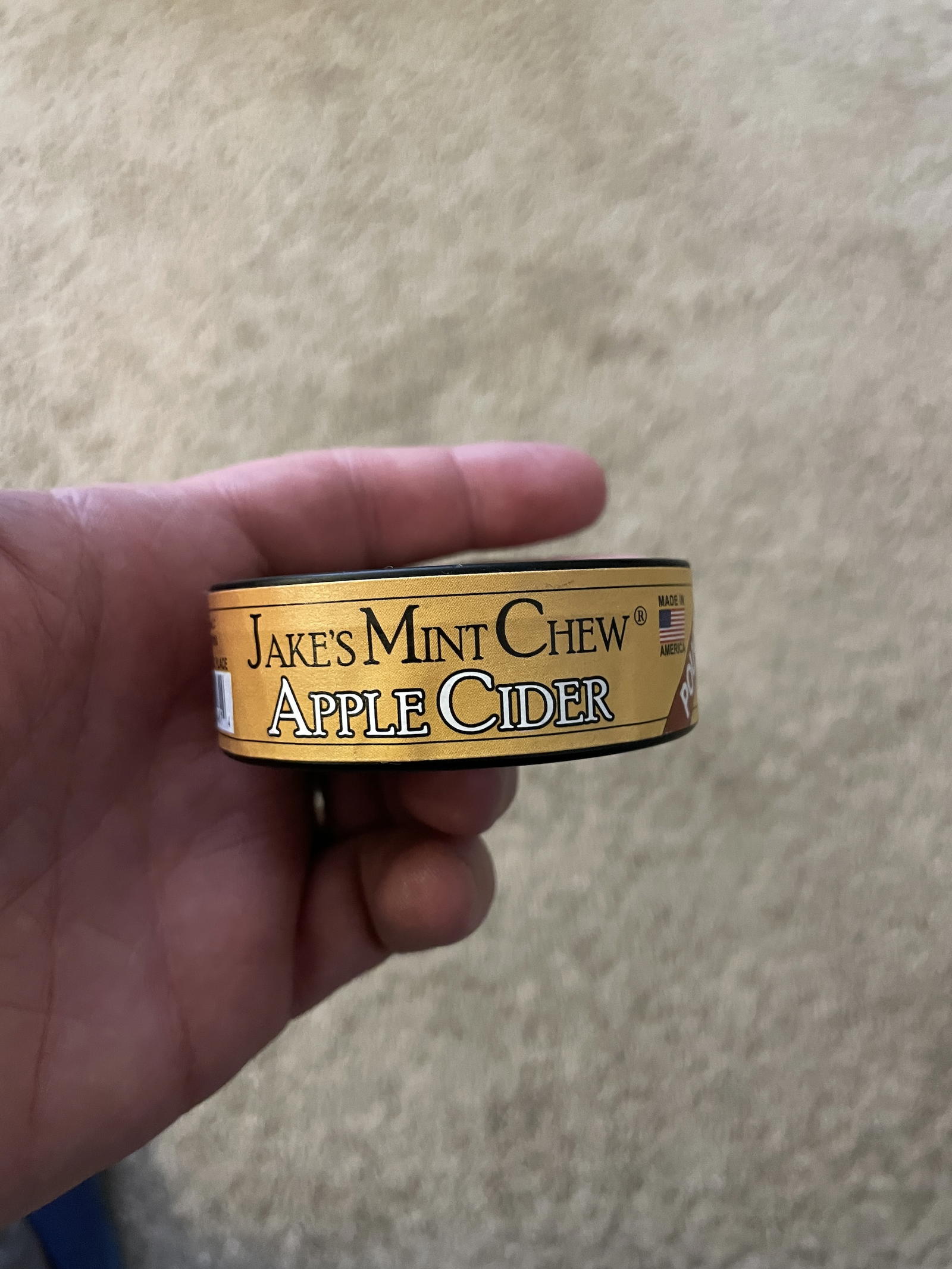 Jake's Mint Chew Apple Cider Pouches Review - KillTheCan.org